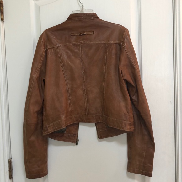 Black Rivet | Jackets & Coats | Vintage Leather Jacket | Poshmark